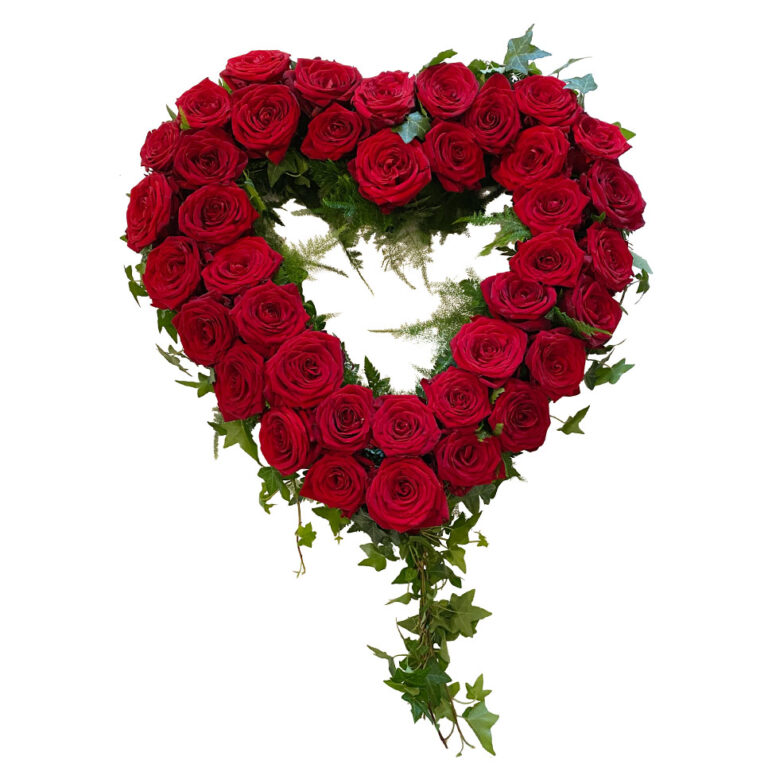 Rouwboeket hart | TOP rouwstuk | rouwstuk hart, uitvaart, bloemist